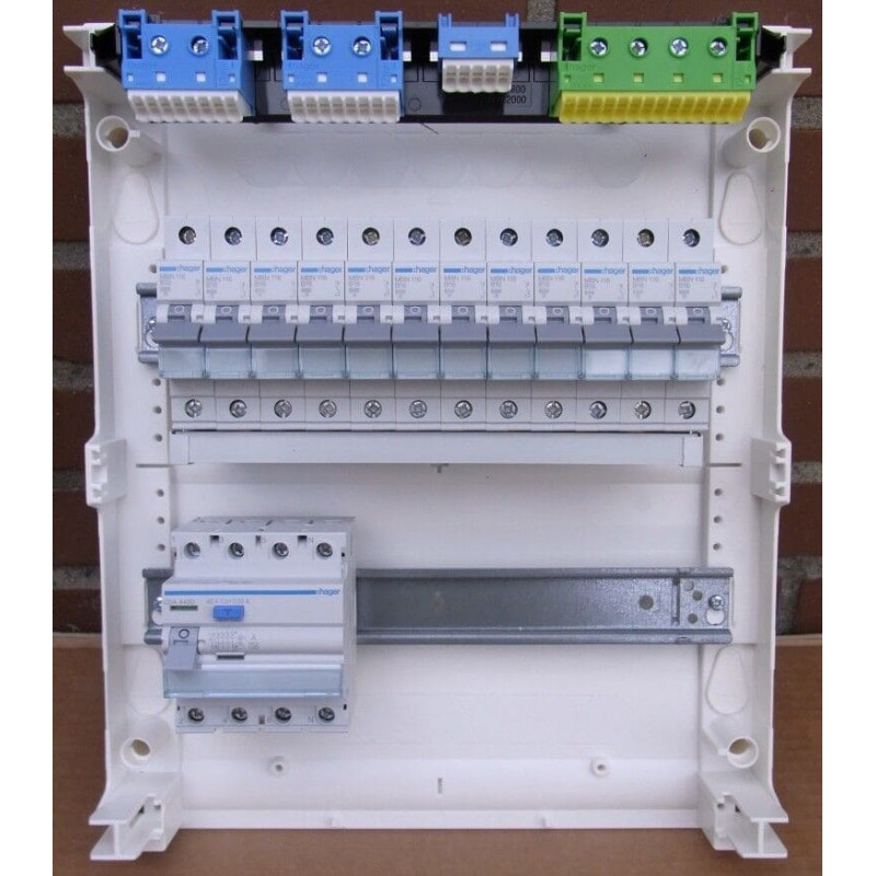 Hager Verteiler Aufputz VA24CN 2-reihig